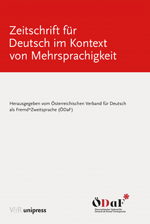 Zeitschrift für Deutsch im Kontext von Mehrsprachigkeit | Vandenhoeck ...