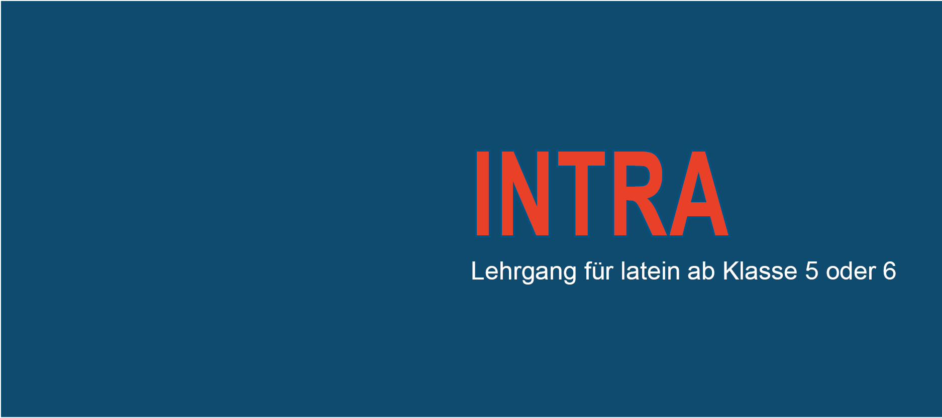 Intra | Intra | Latein als 1. oder 2. Fremdsprache | Unterrichtswerke ...
